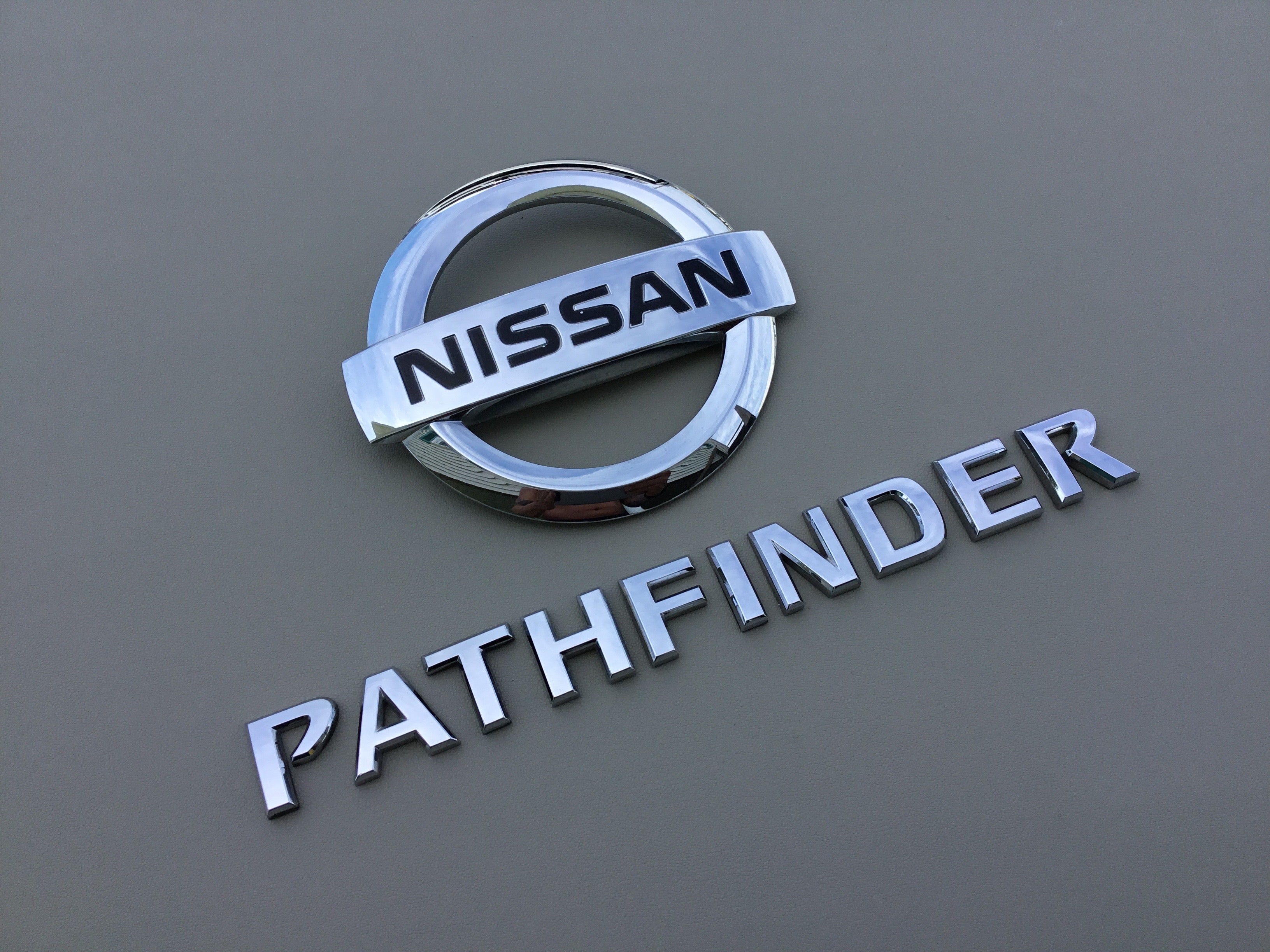 2005-2012 Nissan Pathfinder Tailgate Emblem Set - Emblem Dude