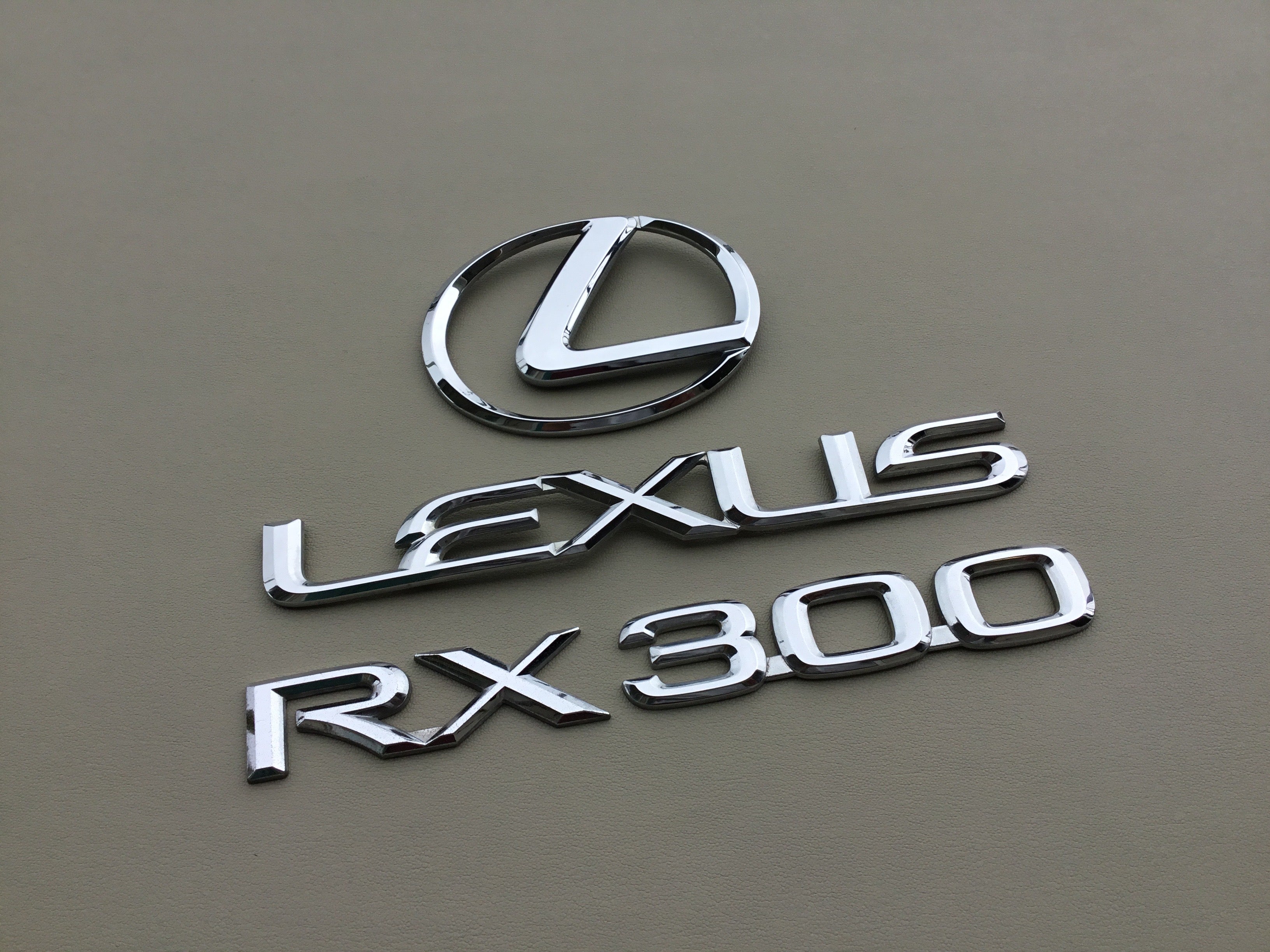 1999-2003 Lexus RX 300 Tailgate Emblem Set