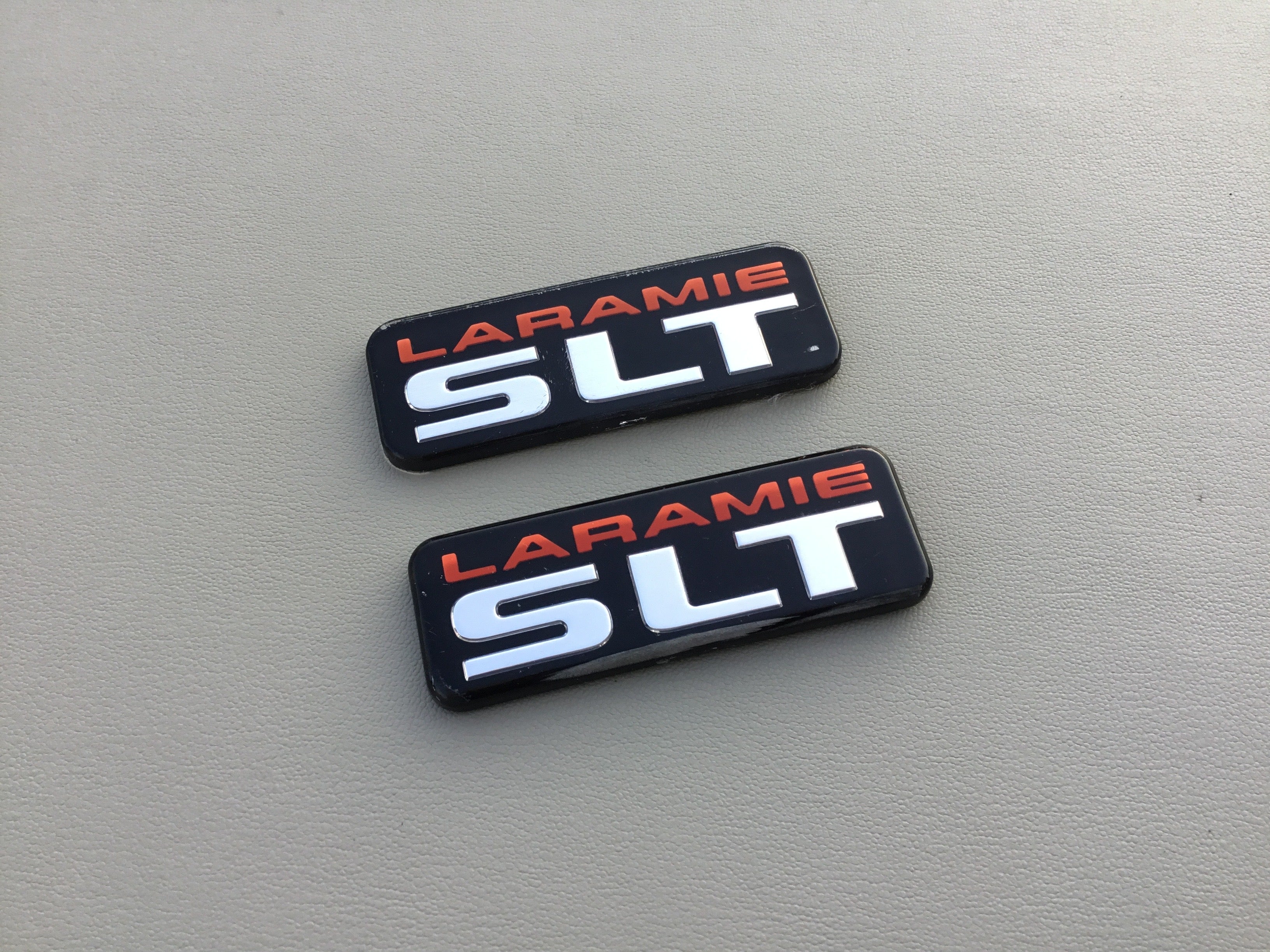 1994-2001 Dodge Ram 1500 Laramie SLT Side Pillar Emblem Set - Emblem Dude