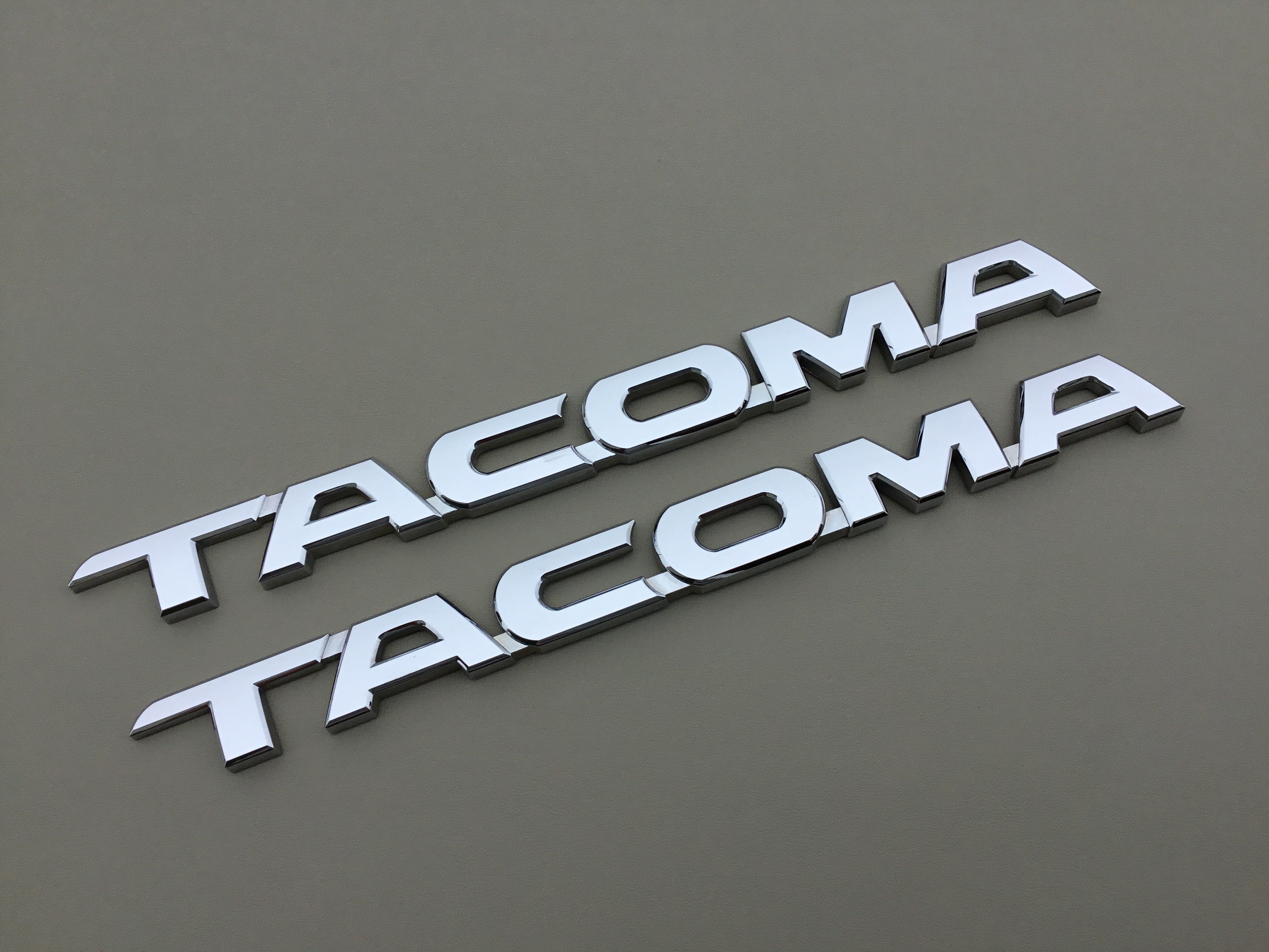 2005-2010 Toyota Tacoma Door Emblem Set - Emblem Dude