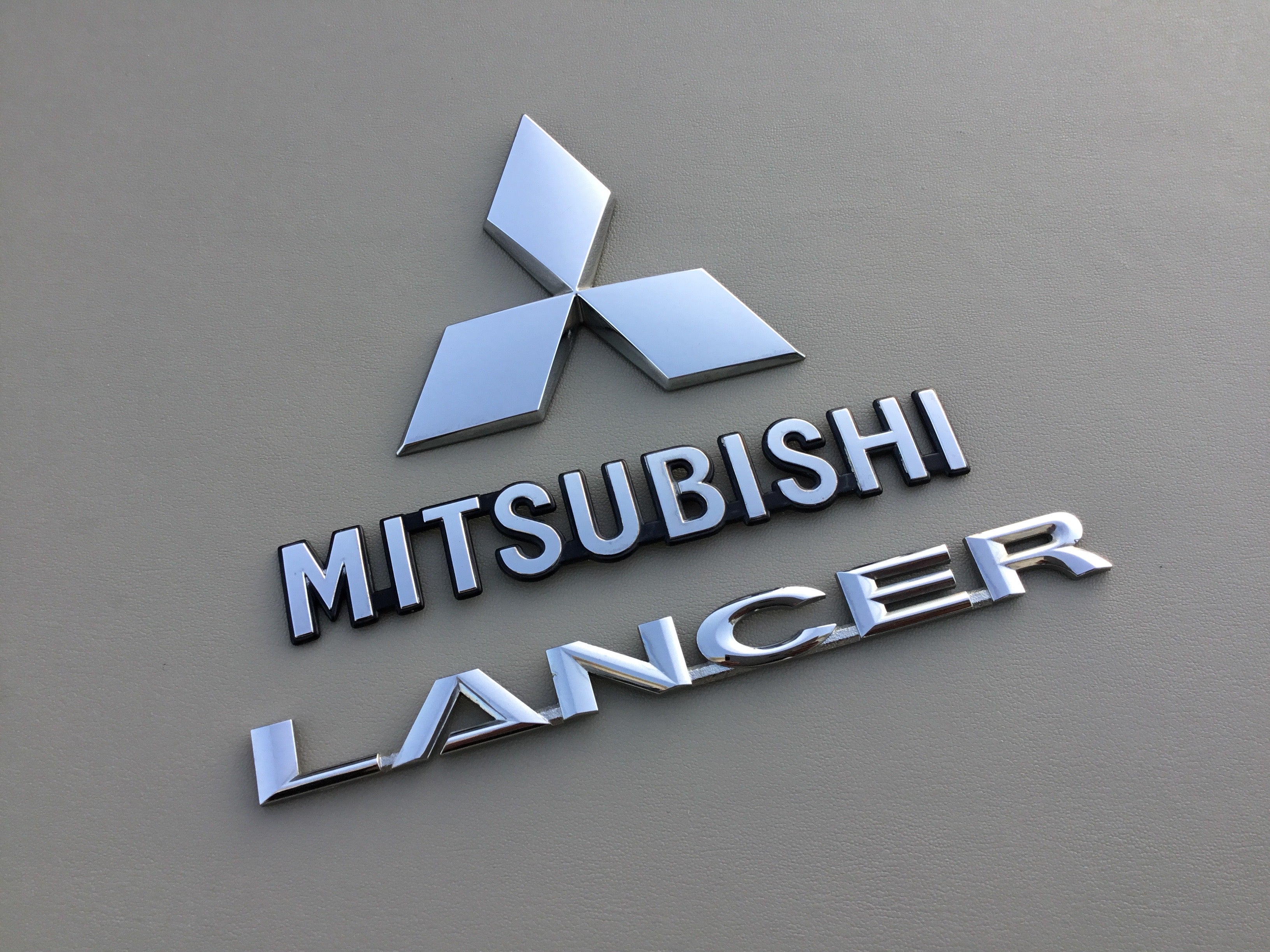 2008-2015 Mitsubishi Lancer Trunk Emblem Set - Emblem Dude